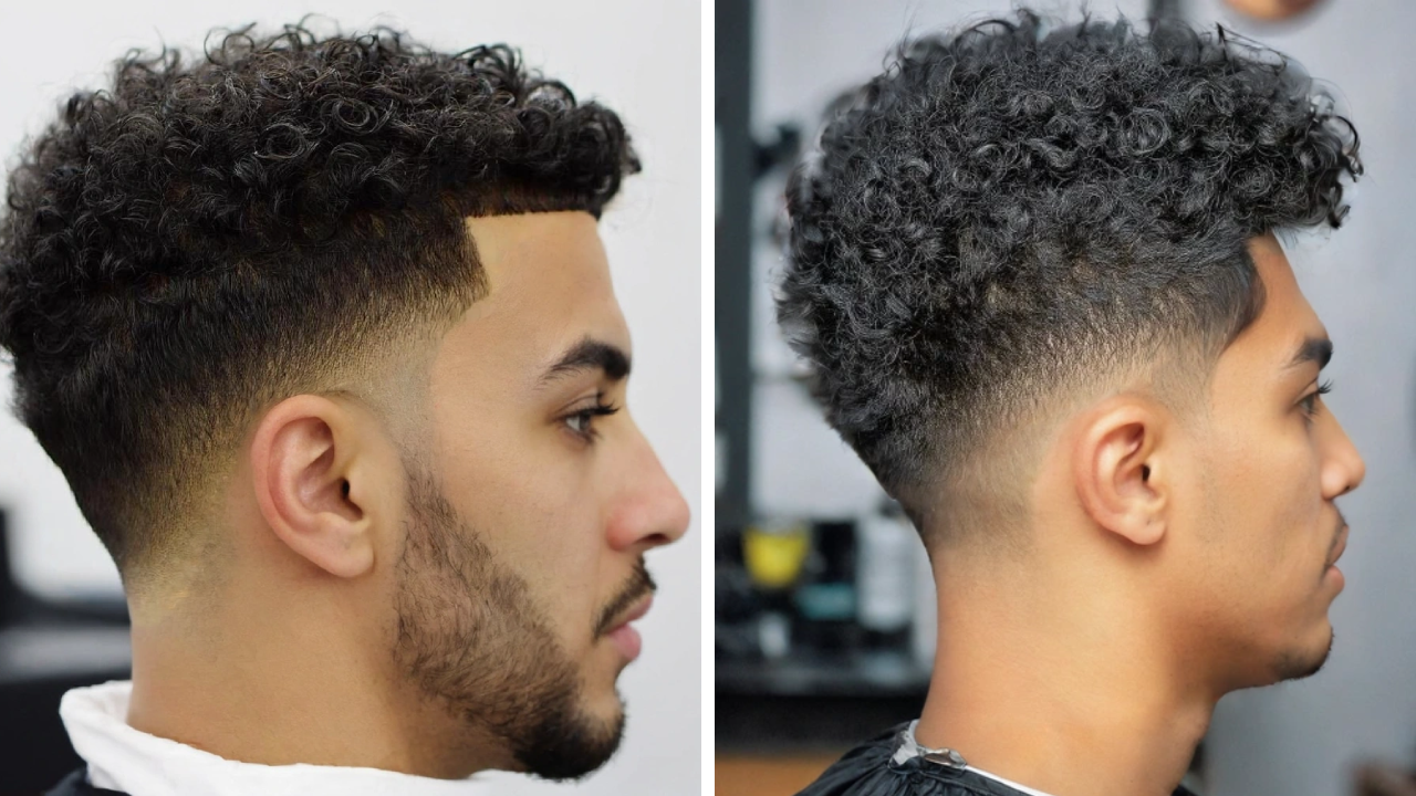 15 Trendy Low Fade Curly Hairstyles to Try This Year – Just Men's Stuff