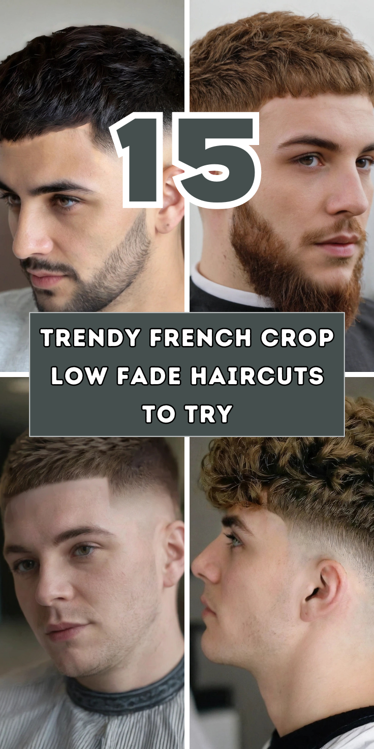 15 Trendy French Crop Low Fade Haircuts to Try – Just Men's Stuff