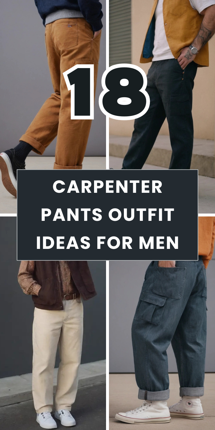 18 Best Carpenter Pants Outfit Ideas for Men – Just Men's Stuff