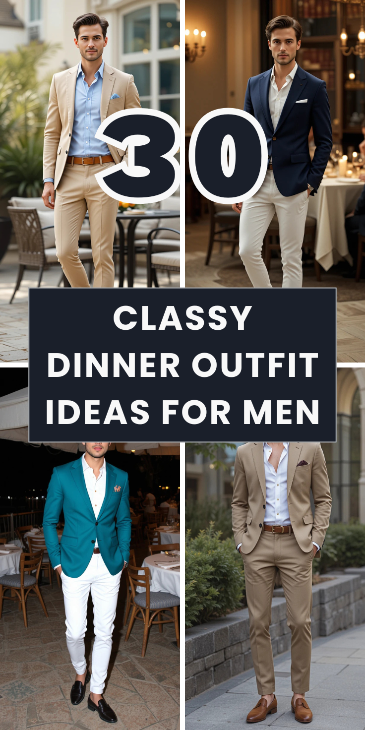 30 Classy Dinner Outfit Ideas for Men – Just Men's Stuff