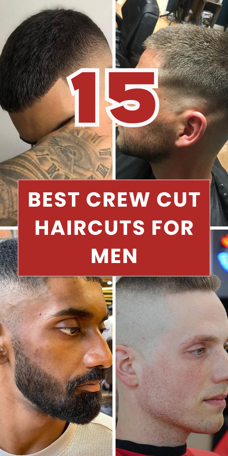 15 Best Crew Cut Haircuts for Men – Just Men's Stuff