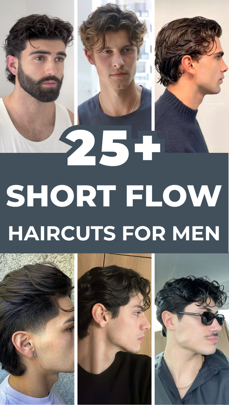 26 Best Short Flow Haircuts for Men – Just Men's Stuff
