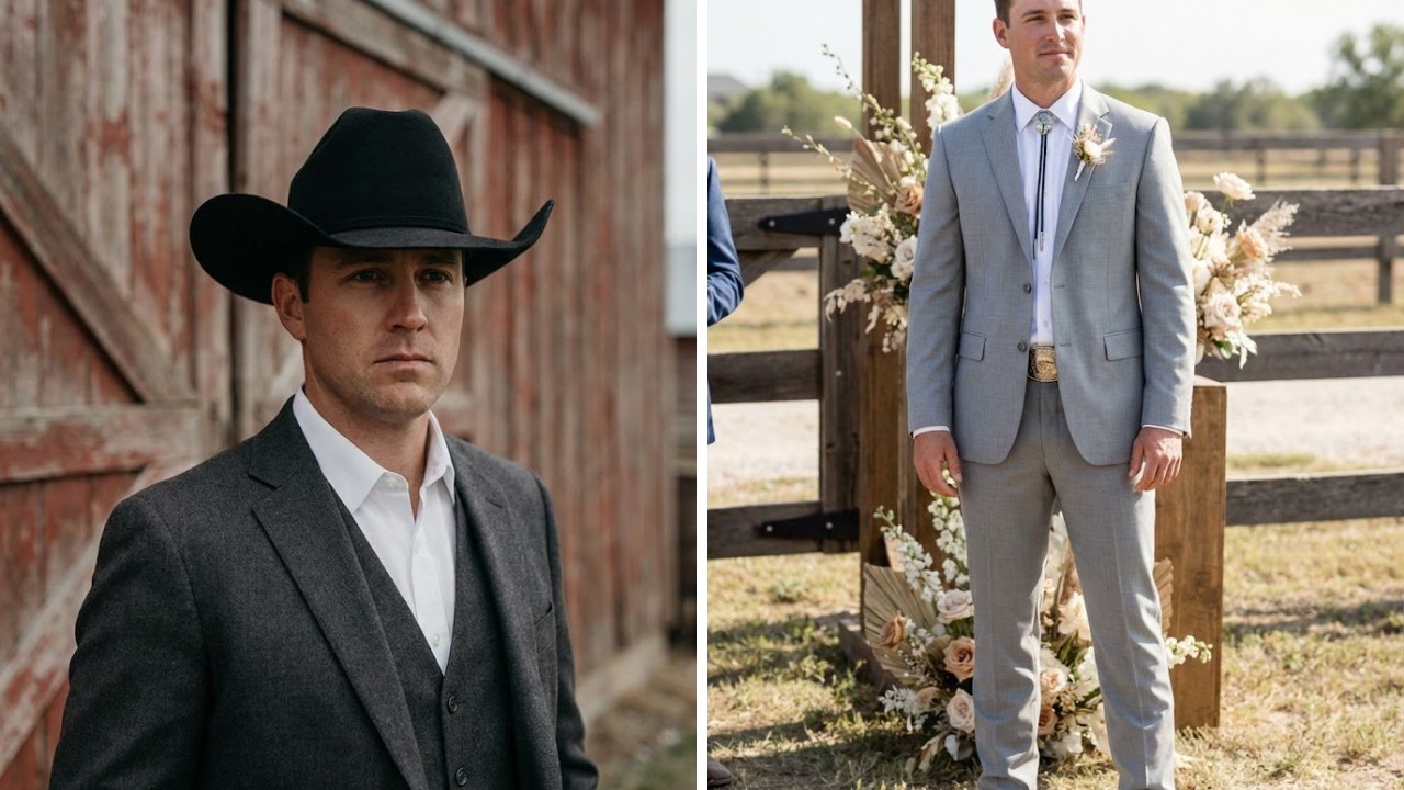 40 Cowboy Wedding Outfits for Men – Just Men's Stuff