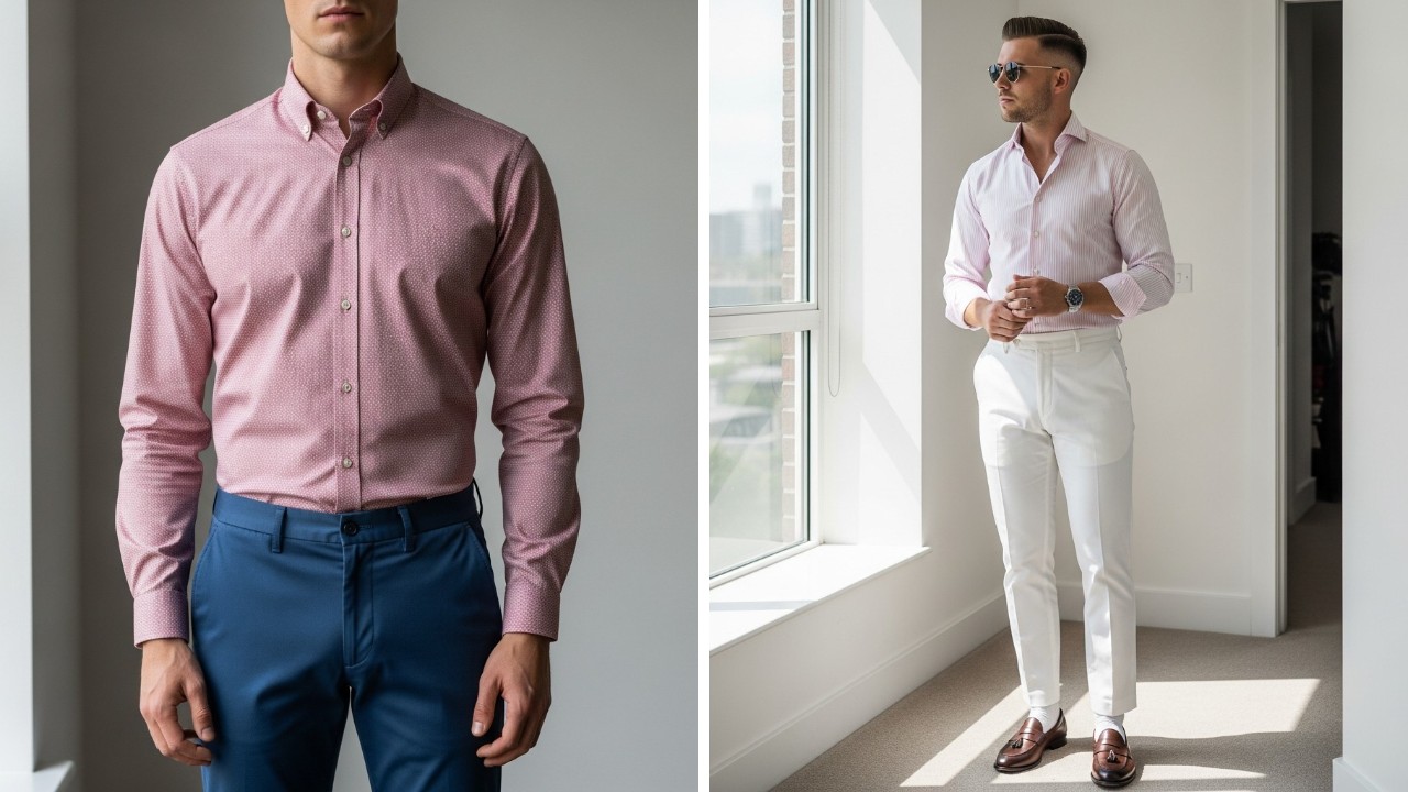 50 Pink Shirt Outfit Ideas for Men – Just Men's Stuff